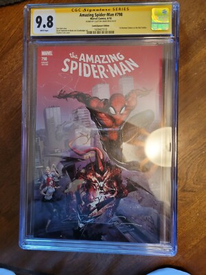 Amazing Spiderman #798 variant signed Claton Crain CGC 9.8 | eBay