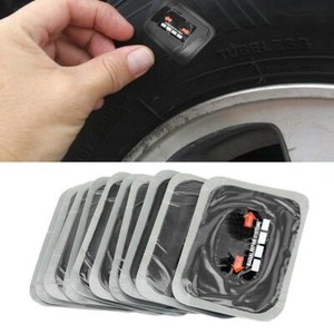 10Pcs 80*120mm Natural Rubber Tire Tyre Puncture Repair Patch Tubeless ...