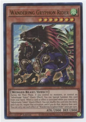 Yu-Gi-Oh! - Wandering Gryphon Rider - MP23-EN267 - Ultra Rare - 1st Ed ...