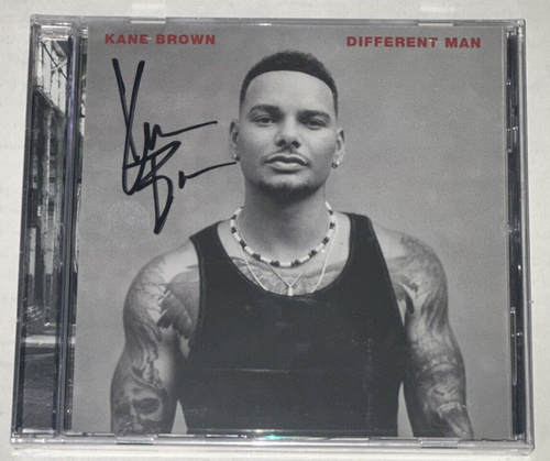 Kane Brown Different Man Album Autographed Signed CD SEALED Country ...