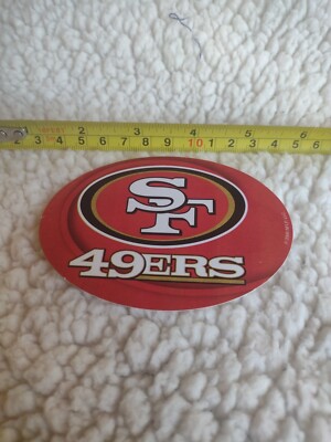 San Francisco 49 ers Sticker... Superbowl....nfc | eBay