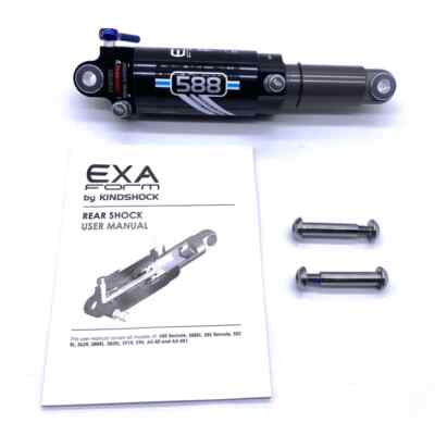 190MM/185MM Mountain Bike Rear Bladder Rear Shock Absorber Double Air ...