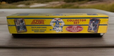 Score 1990 Baseball Sealed Collector Set 704 Player Cards 56 Magic ...