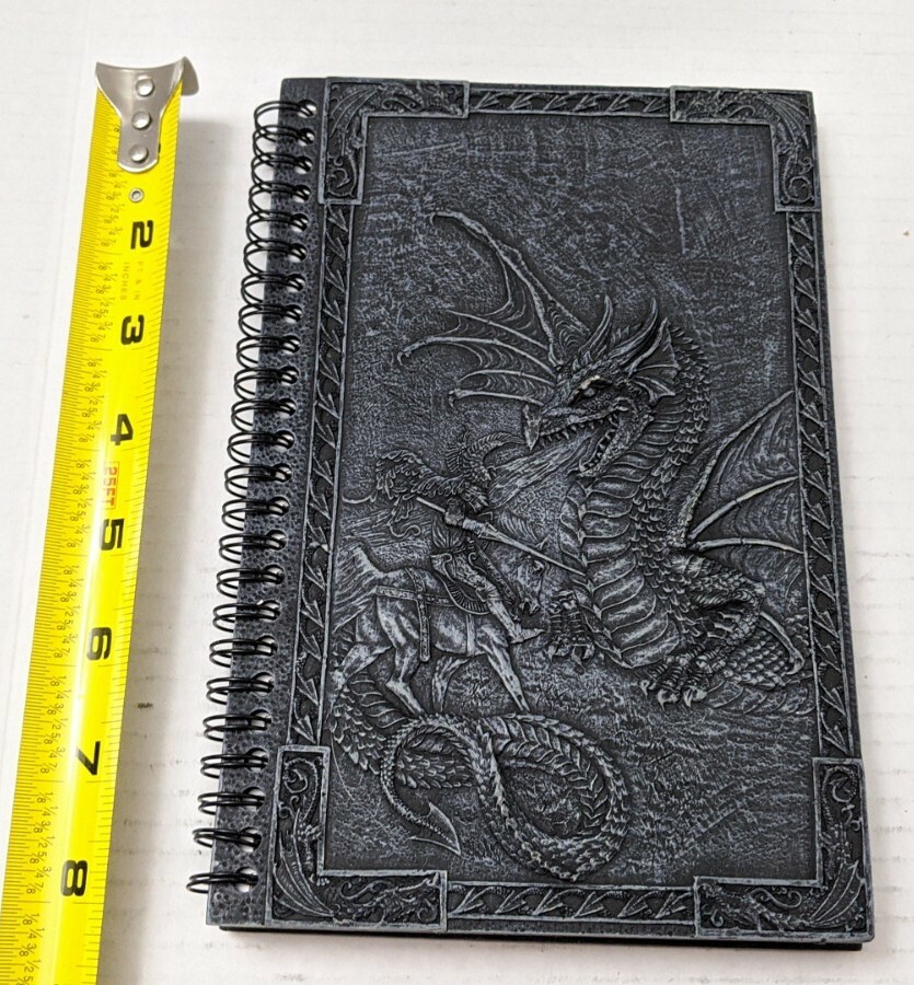 3D Evil Dragon 6x 9 inch Notebook Journals Notepads Diary Stone Cover ...