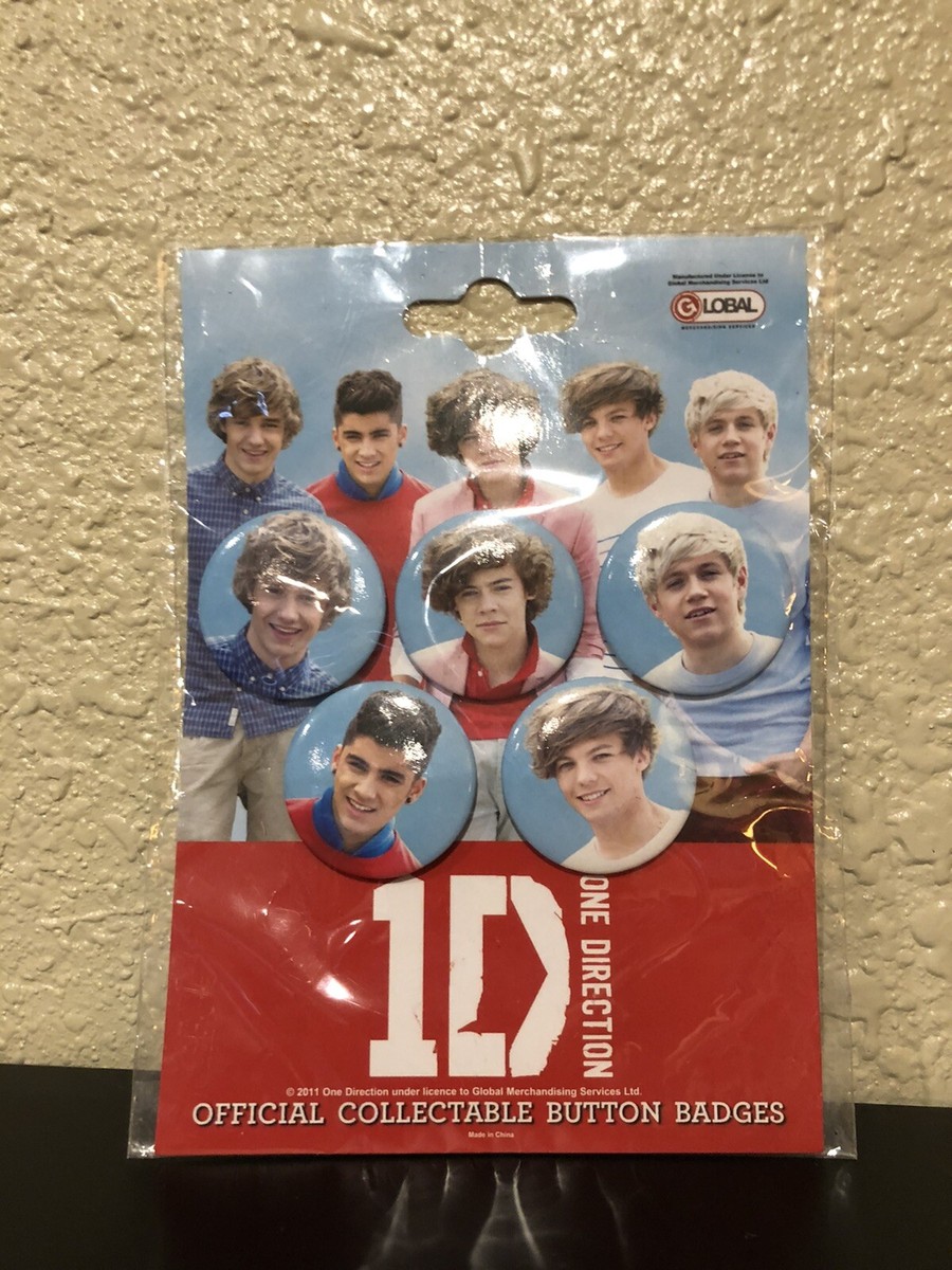 One Direction Badges Pinbacks Ebay One Direction Pins Etsy