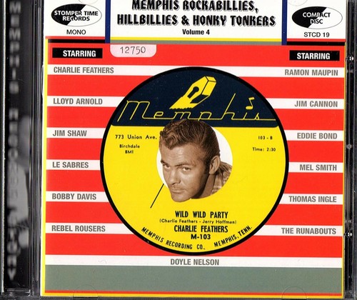 CD STOMPER TIME 'MEMPHIS ROCKABILLIES, HILLBILLIES...4' [R'n'R ...