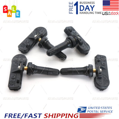 4PCS Tire Pressure Sensors TPMS For 2019-2021 Silverado Sierra 1500 ...