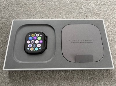 Apple Watch Ultra 2 49mm Black Titanium w. Alpine Loop | eBay UK