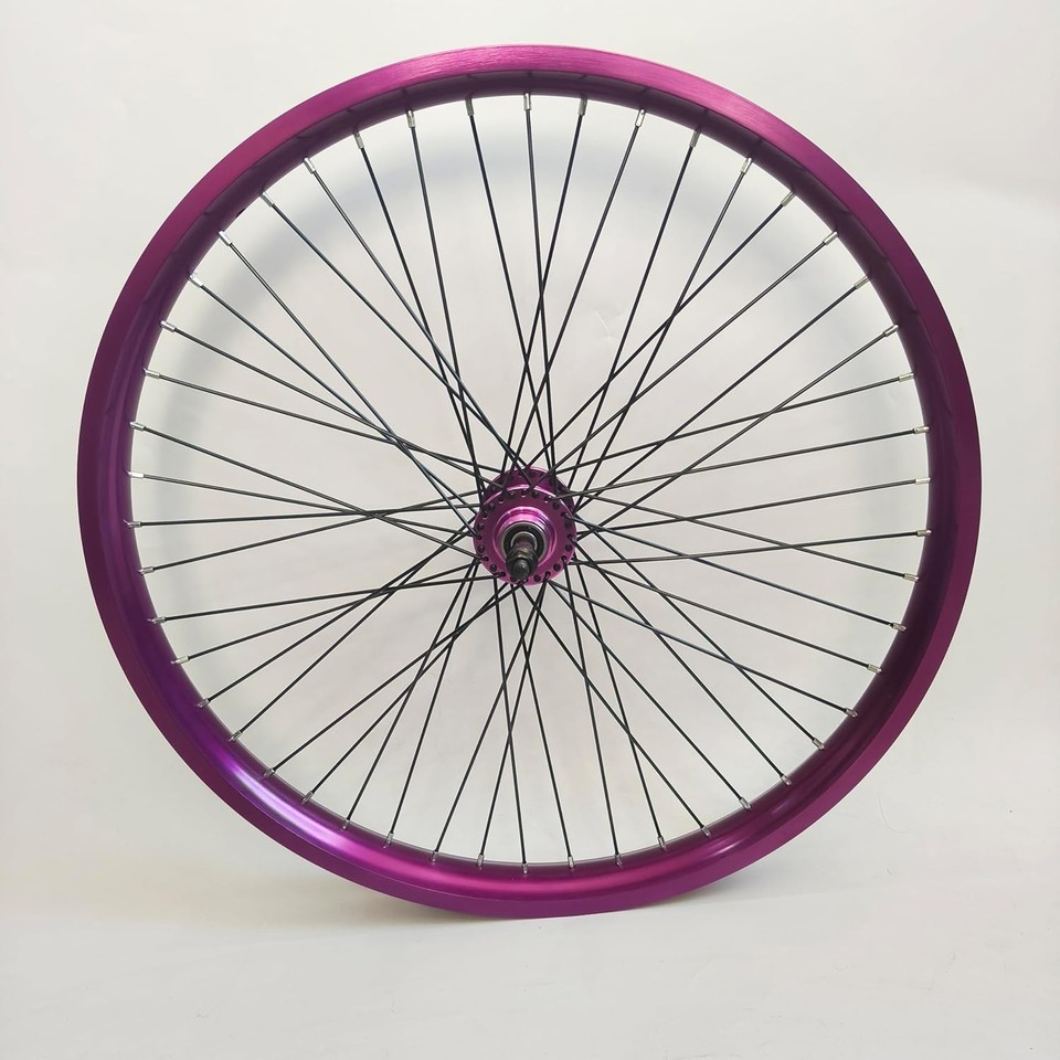 Heavy Duty 26'' 12G 48 Spokes Bike Wheel Set Front & Rear Rim - MTB ...