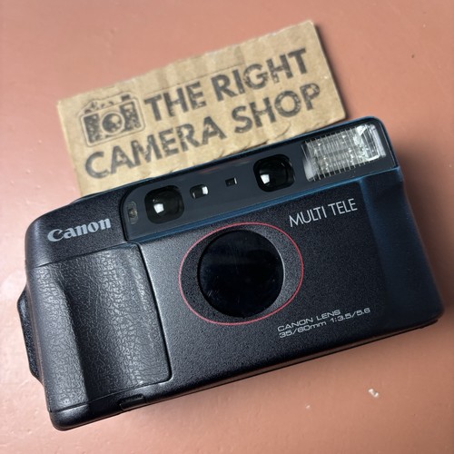 Canon Sure Shot Multi Tele 35mm Half Frame Point & Shoot Film Camera ...