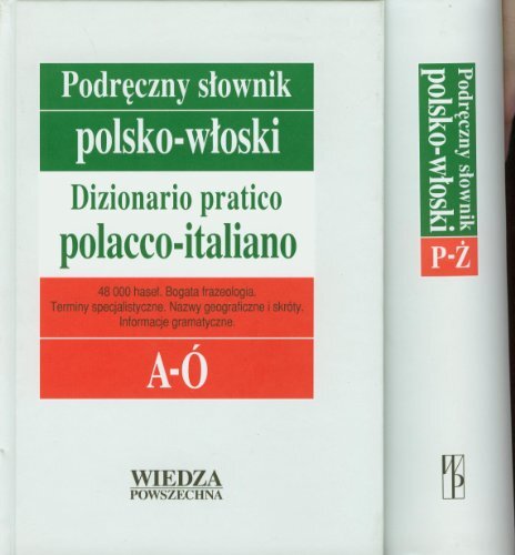 Podreczny slownik polsko wloski tom 1 - 2 | eBay