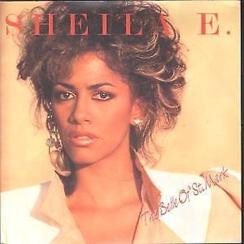 Sheila E Belle of St Mark 7" vinyl UK Warner Bros 1984 Silver plastic ...