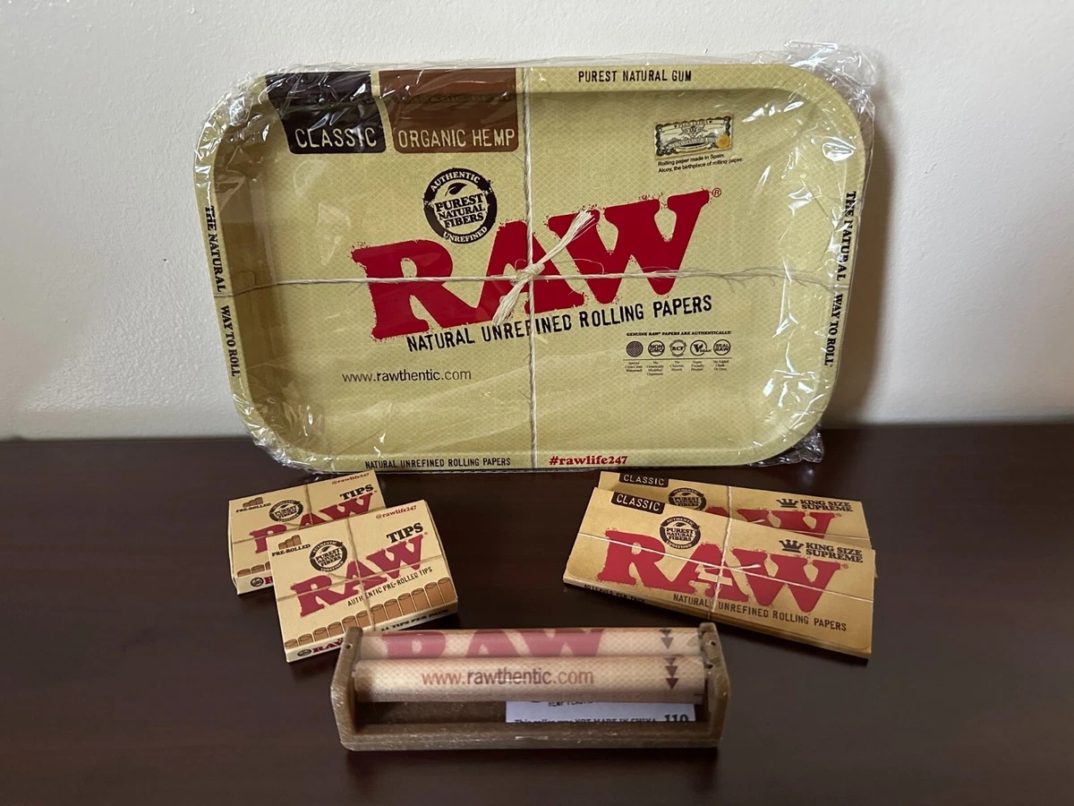 Raw Rolling Paper Kit