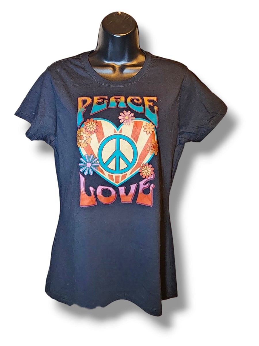 60s Peace Sign And Love Retro Peace Love Peace Sign 60S 70S Hippie