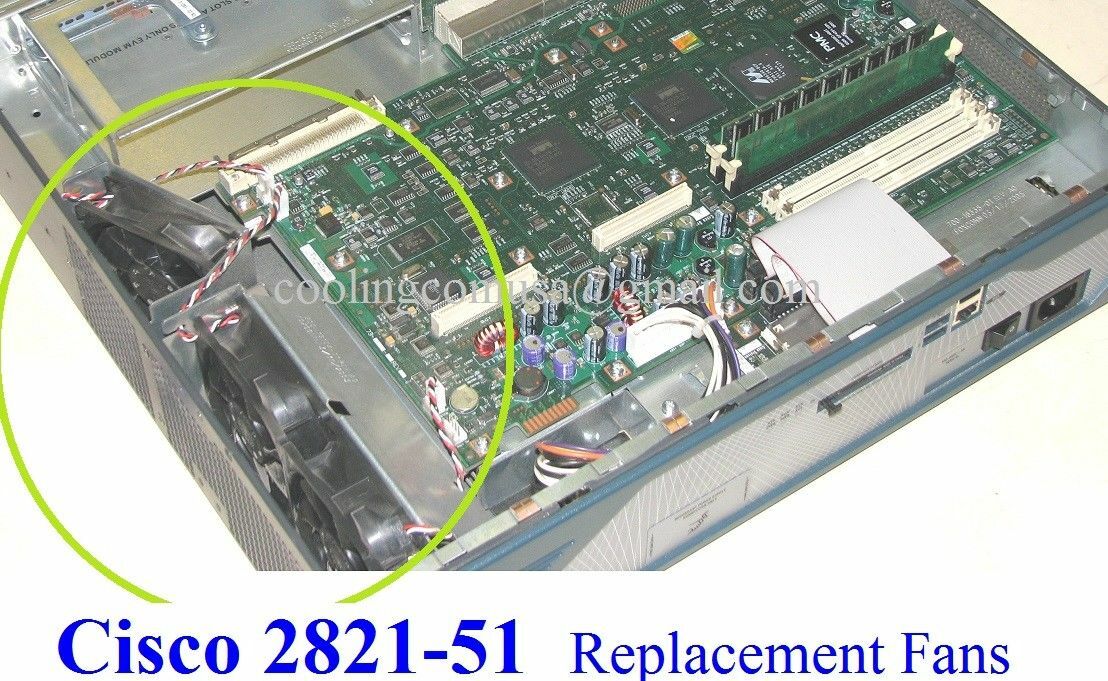 New Replacement Fan for NMB 3110KL-04W-B79 Cisco 2821 2851 Routers 800 ...