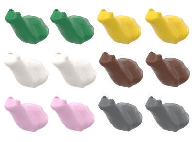 Lego ® Accessoire Minifig Lot 12 Grenouilles Multi color Frog 33320 NEW ...