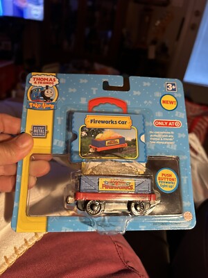 Thomas & Friends Take Along 2008 Fireworks Car Die-Cast Metal Tank ...