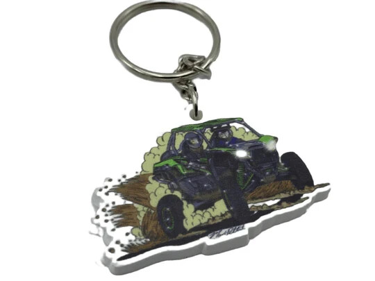 2020 2021 20 21 Kawasaki Teryx KRX Keychain - Lime Green | eBay