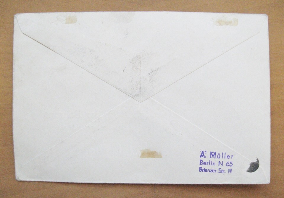 1936 Berlin Olympics Torch Relay Cover Olympia/Berlin Handstamps ...