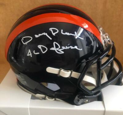 DOUG PLANK 46 DEFENSE THROWBACK SIGNED MINI HELMET W/ COA | eBay