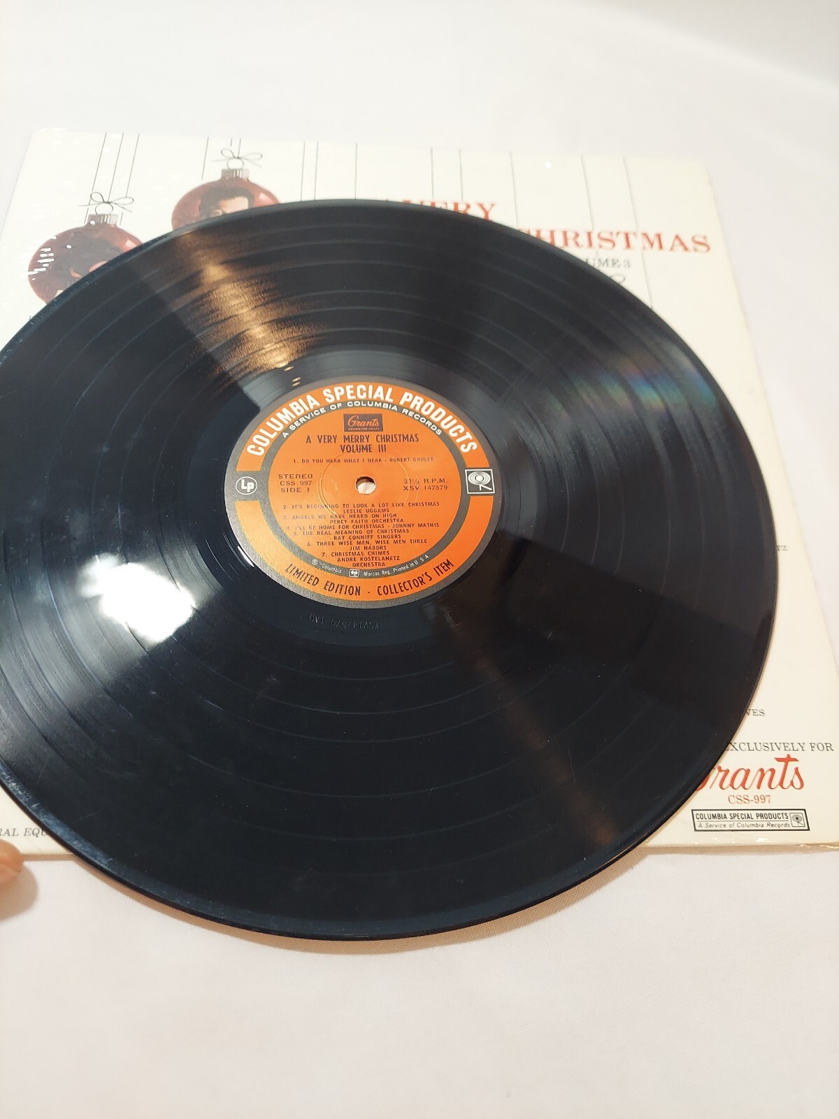 A Very Merry Christmas Volume 3 Vinyl Lp Record CSS 997 | eBay