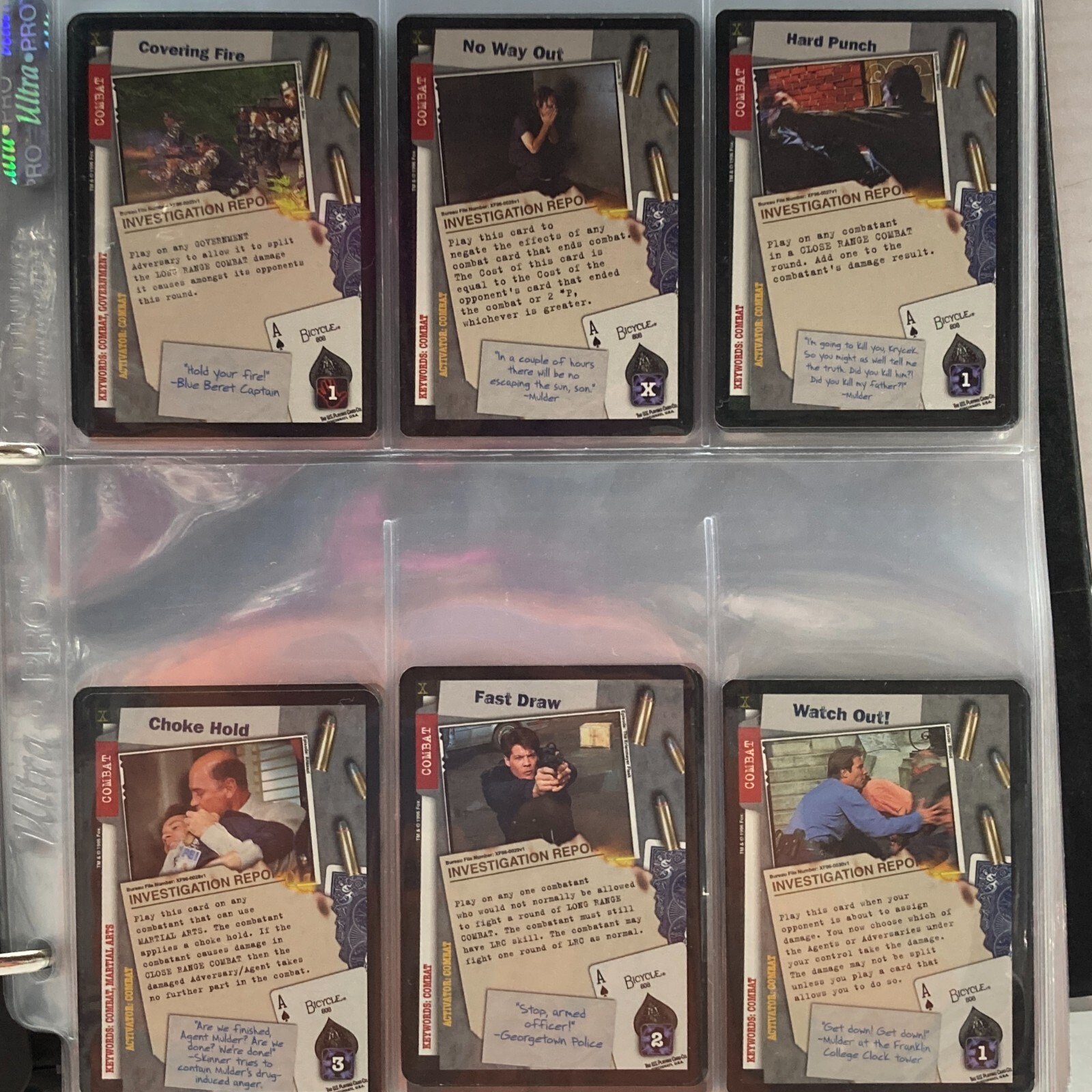 Lot of 1996 Topps X-Files CCG Cards | eBay