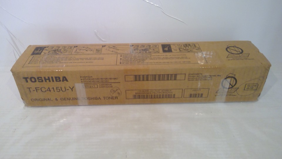 Genuine Toshiba 2515AC/5015AC Yellow Toner Cartridge T-FC415U-Y ...
