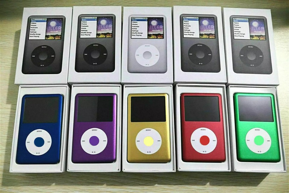 🔥2025 Brand New Apple iPod Classic 7th 160GB 256GB 1TB - Best Gift ...