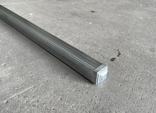 GALVANIZED FENCE POST 50X50 3m STEEL RHS SQUARE For Fence Panel | eBay ...