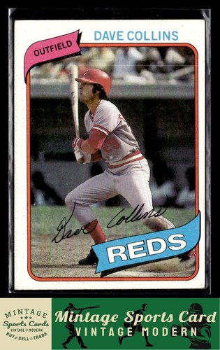1980 Topps - Dave Collins - #73 Cincinnati Reds | eBay