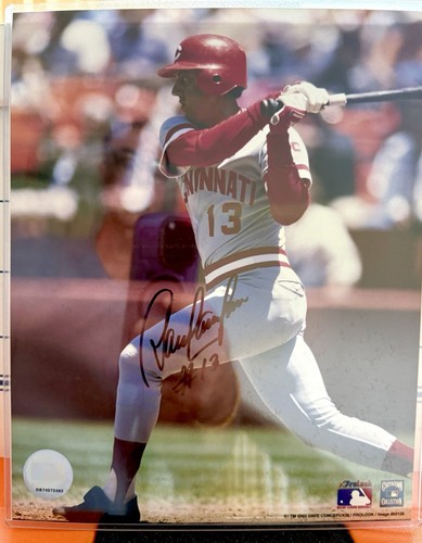 Dave Concepcion Autographed 8x10 Photo! Cincinnati Reds! Big Red ...