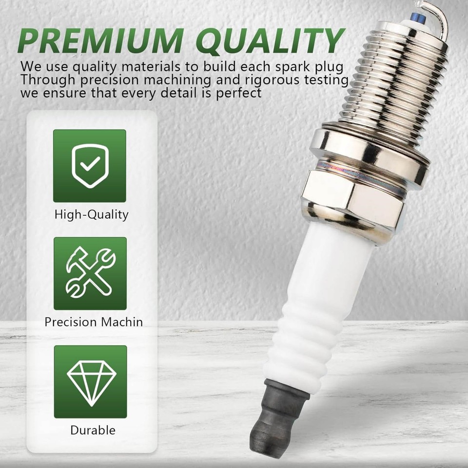 2 Pack RC12YC Spark Plug For Briggs & Stratton 792015 72347GS JD M78543 ...