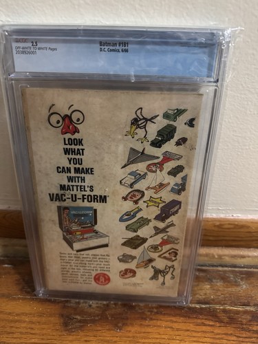 Batman #181 (DC Comics June 1966) CGC 2.5 - Key Date !! 1st Poison Ivy ...