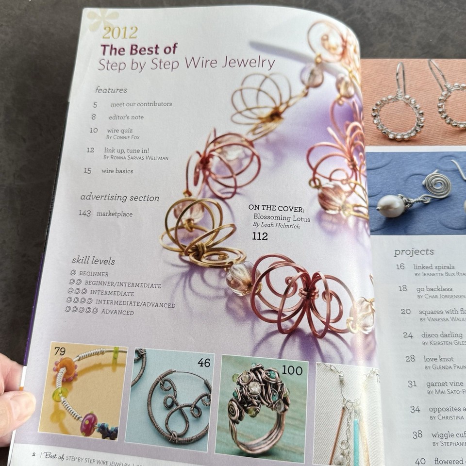 Step by Step Wire Jewelry Magazine - Beading, Crafting, & Design ...
