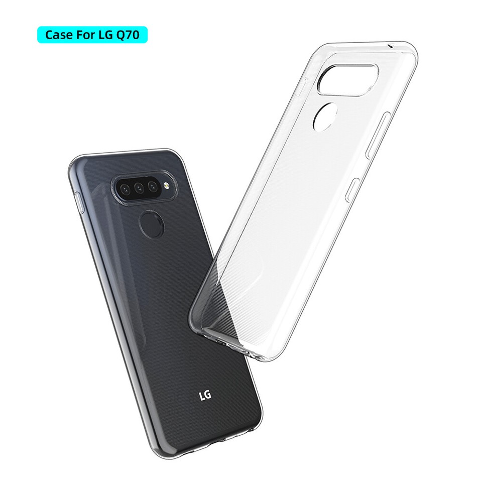 Clear TPU Protective Case Screen Protector Guard Shield Cover Armor For ...