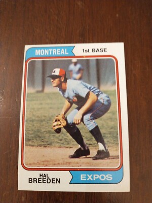 1974 Topps #297 Hal Breeden (NRMT) | eBay