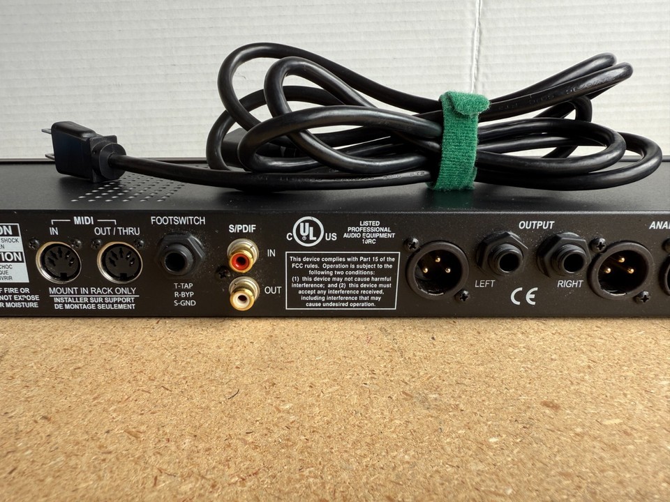 Lexicon MPX 550 Dual Channel Reverb Multi-Effects Processor *TESTED ...