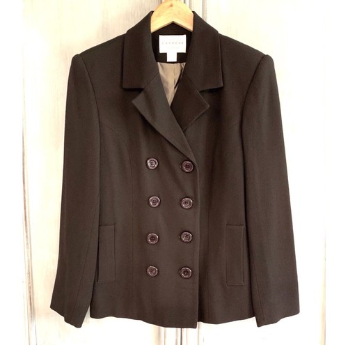 Express Vtg. 80’s Brown Jacket Blazer Sz 5/6 Chest 34 | eBay UK
