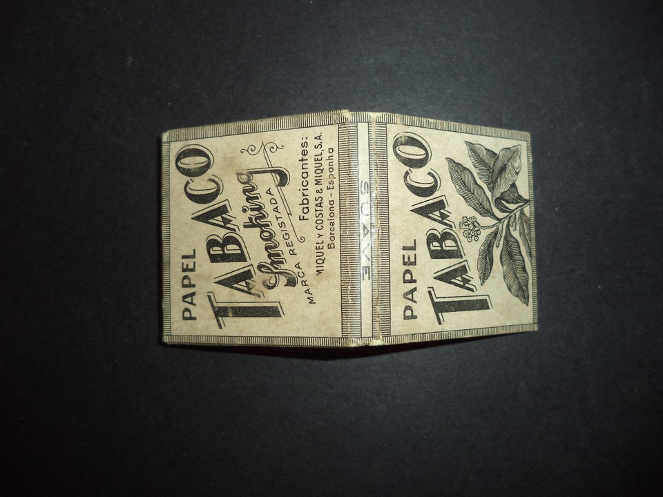 Vintage Smoking Cigarette Rolling Paper Lot - Portuguese Spanish | eBay