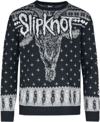 Bravado Men's Slipknot Holiday Sweater Christmas Jumper New Metal Band ...