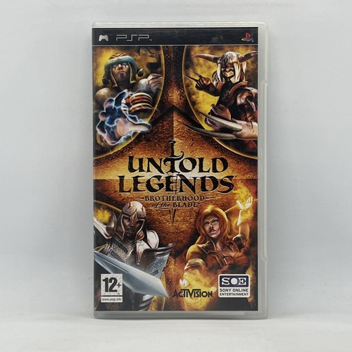 Untold Legends: Brotherhood Of The Blade Sony PlayStation Portable PSP ...
