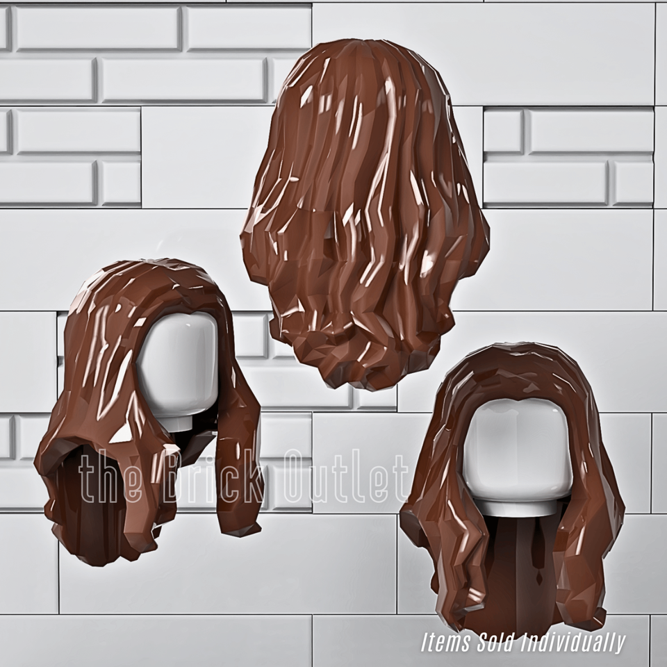 LEGO Minifig Women's Hair "NEW" - All Styles & Colors Available ...