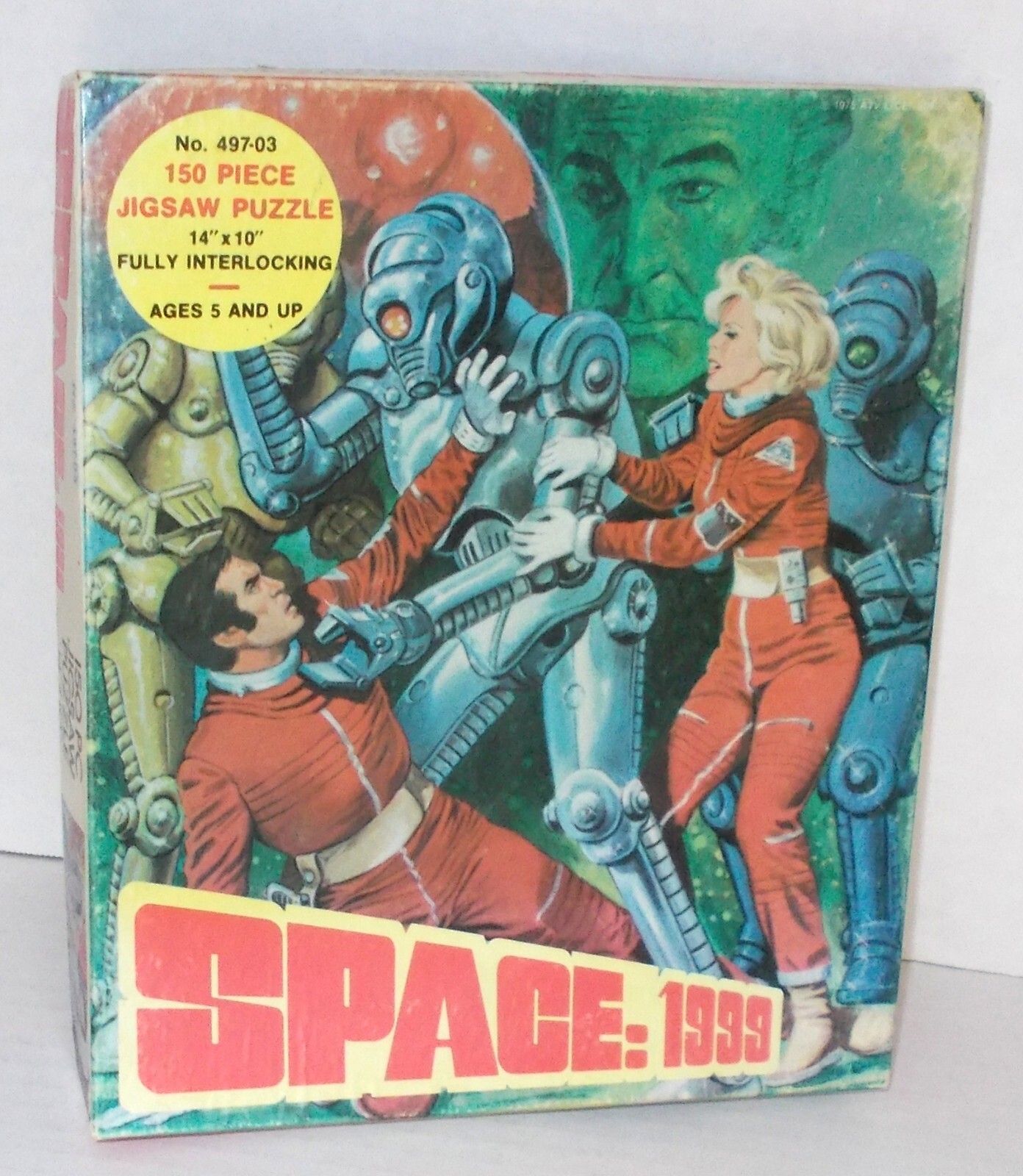 vintage SPACE 1999 JIGSAW PUZZLE HG TOYS 1970s COMPLETE IN BOX Koenig ...