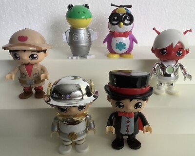 Lot Of 6 Ryan's World 3” Action Figures Peck Penguin Gus Bonkers Toy Co ...