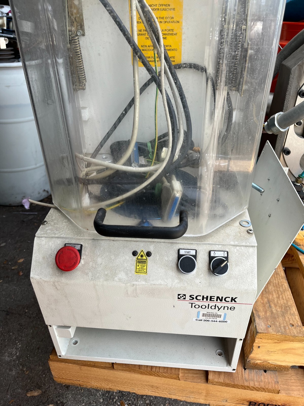 Schenck Tooldyne Balancer out of working shop sold as is balancing ...