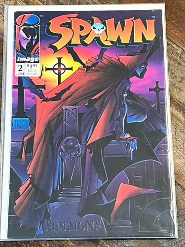Spawn #2 '92 KEY First App Of Clown Violator 1st Printing Todd McFarlane VF | eBay