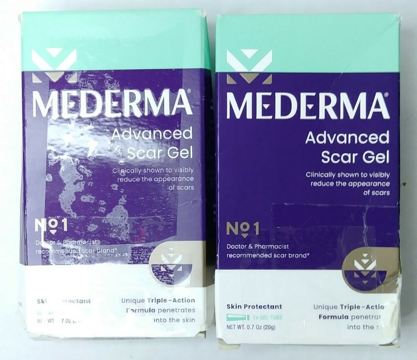 2x Mederma Advanced Scar Gel 20 g 0.70 oz EXP 8/2024 ⭐LOT OF 2⭐New in ...