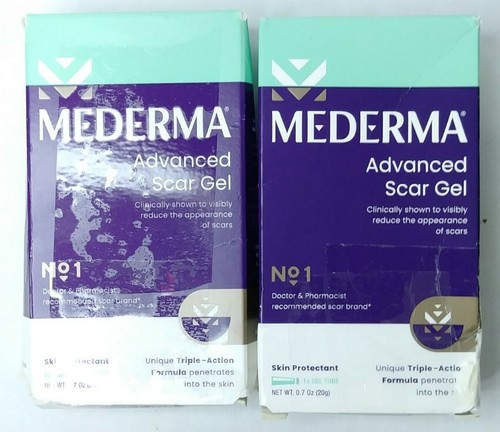 2x Mederma Advanced Scar Gel 20 g 0.70 oz EXP 8/2024 ⭐LOT OF 2⭐New in ...