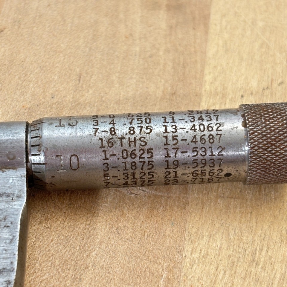 Micrometer Millers Falls, Owner's Name Engraved | eBay