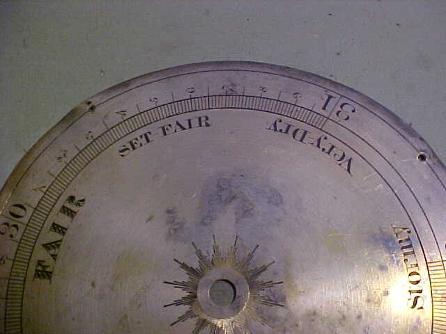 Antique Barometer Face Only | eBay